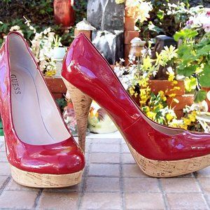 Guess | Shoes | Women Red Heels | Poshmark